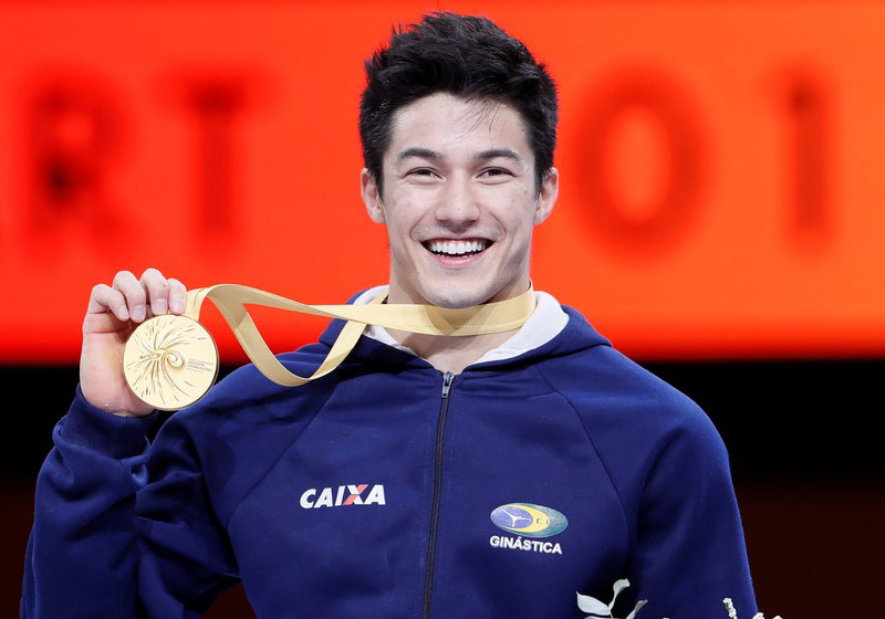 Voo de Arthur Nory garante ouro no mundial de ginástica artística | Só ...